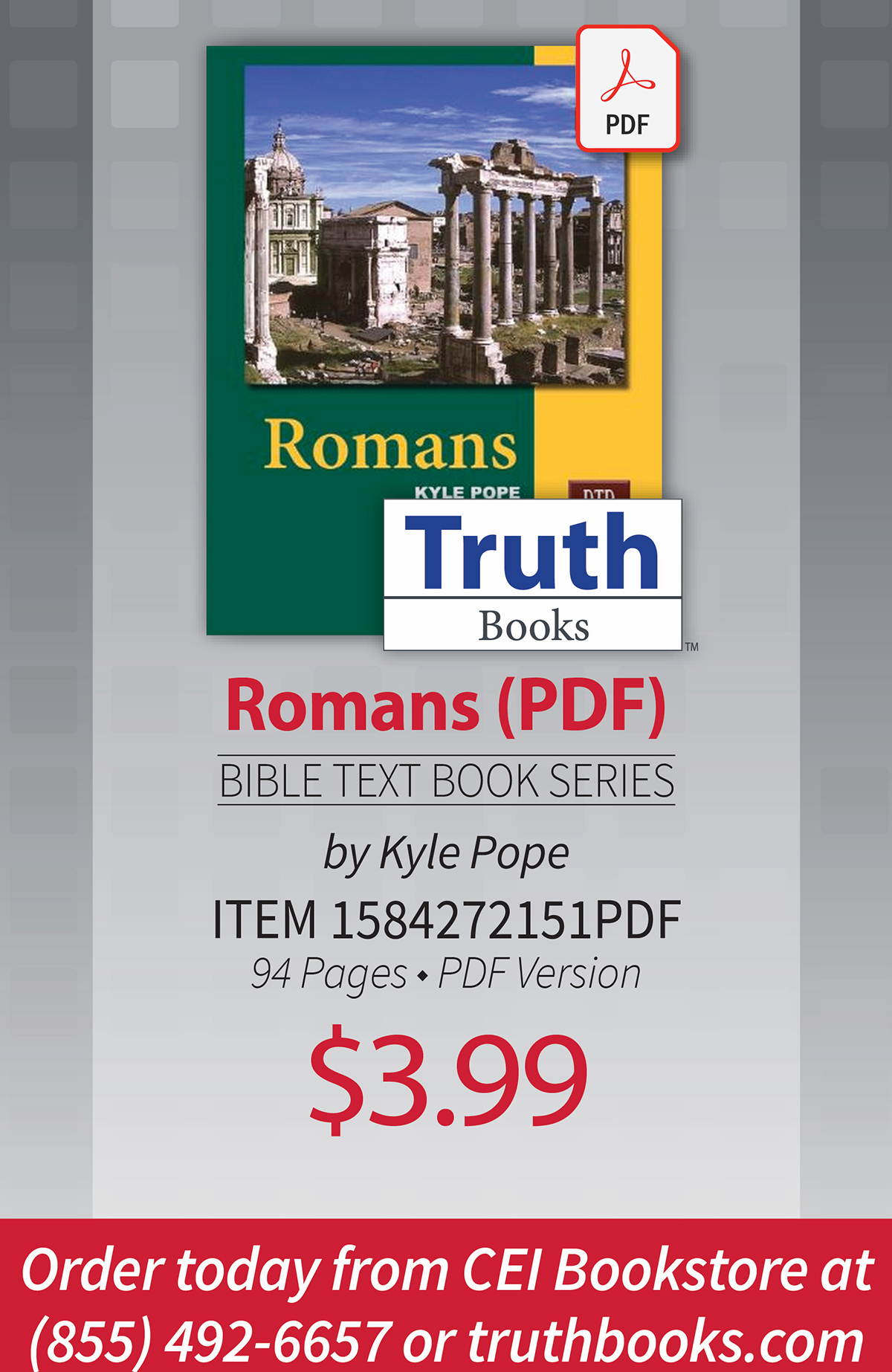 DOCTRINE: Romans: An Introduction